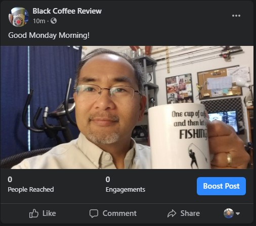 Black Coffee Review: Mountain Perk - Extreme