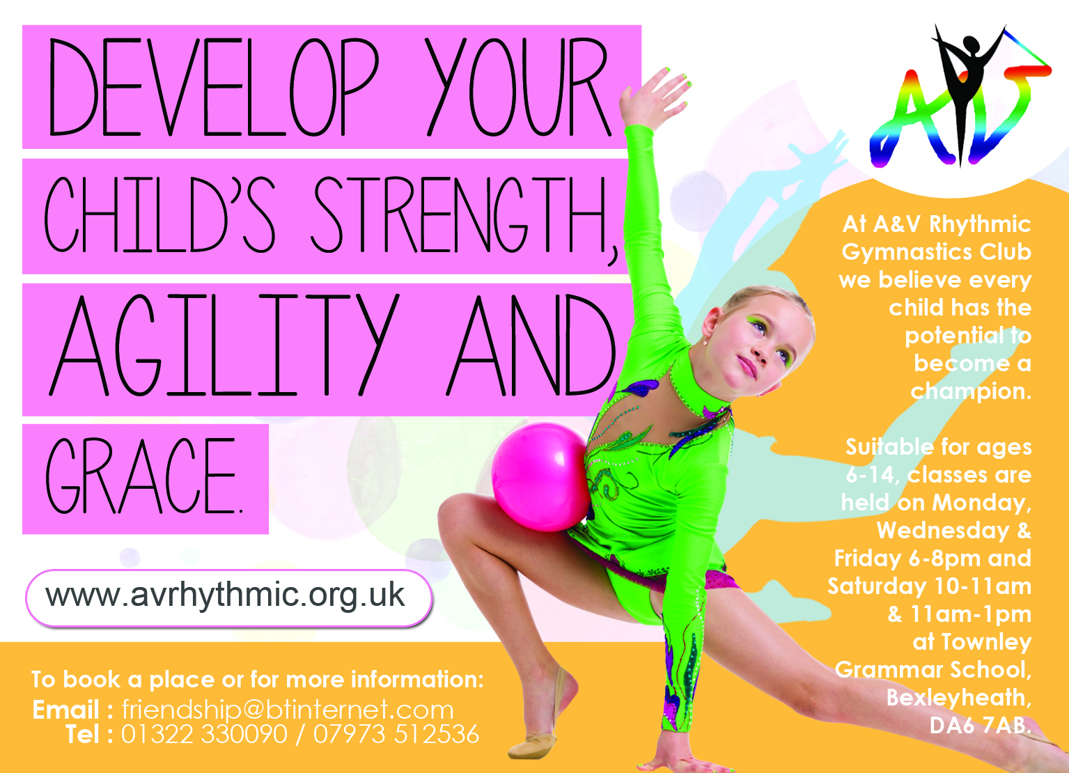 Paper Rabbit Designs: Gymnastics Magazine Advert.