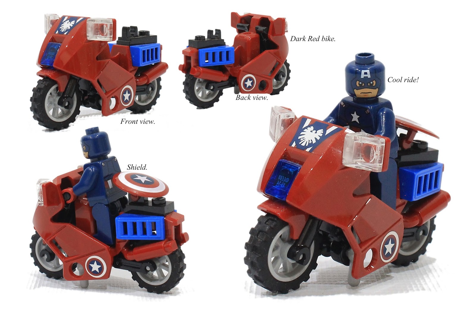 Review of 6865 Captain America's Avenging Cycle - Lego Reviews