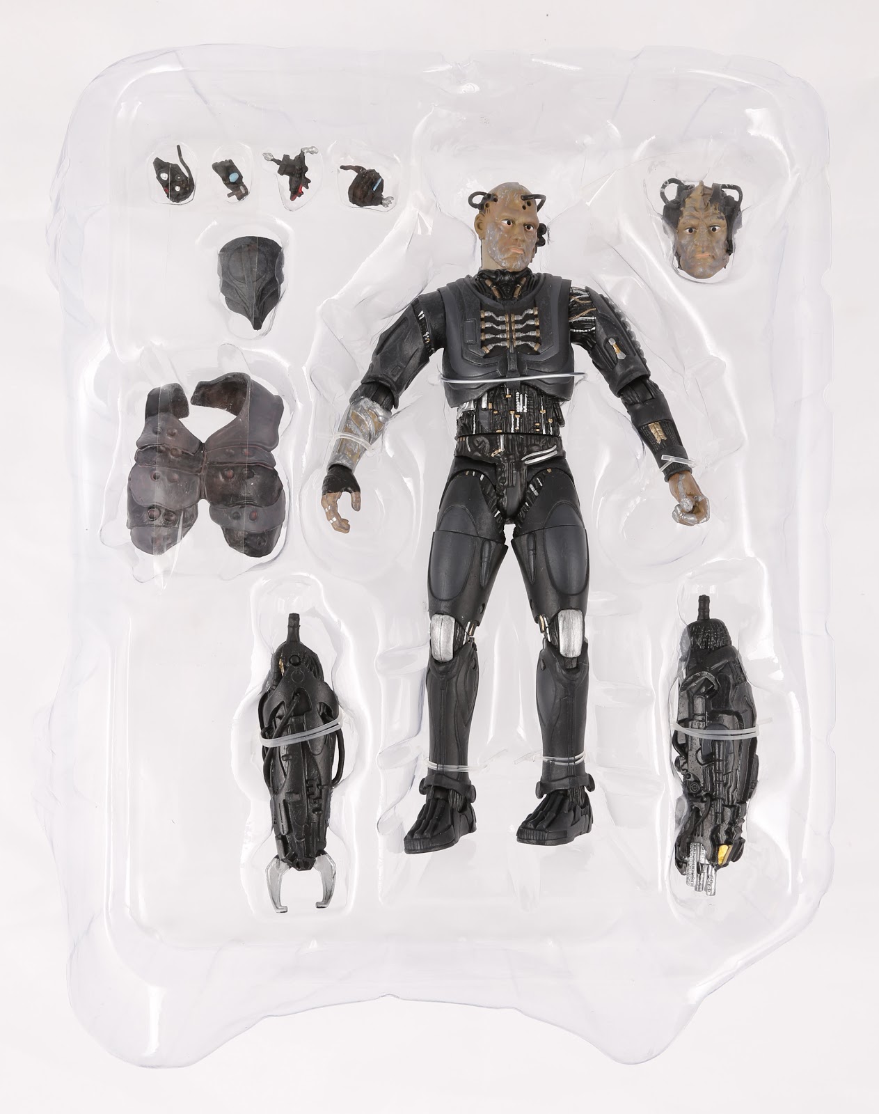 The Trek Collective: Review: Star Trek Select Borg action figure