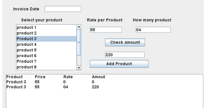LEARN HOW TO MAKE PRINT INVOICE PROJECT FROM JAVA