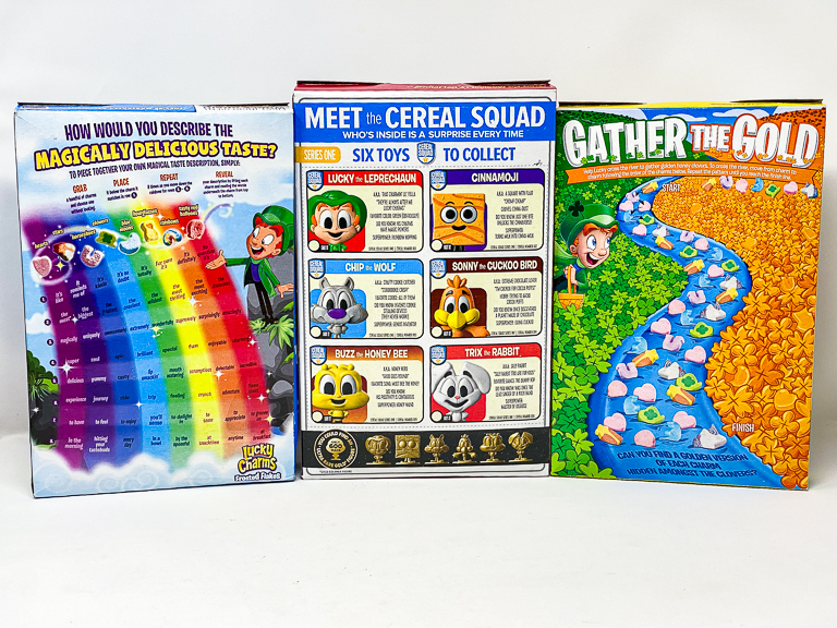 Tales of the Flowers: Saturday Morning Cereals - 3 different types of ...