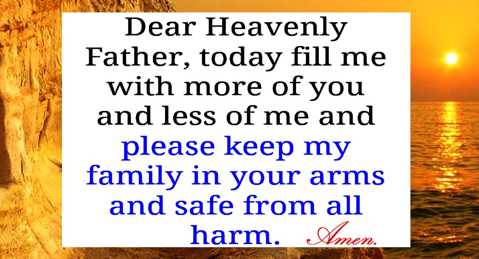 Thank you for your safety O Lord! Amen.