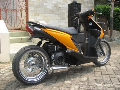 Foto Modifikasi Honda Beat Terbaru Desain Modif yang keren ~ Simple Acre