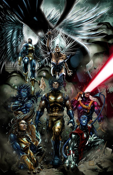 Melike Acar: X-Men inked original artwork for Sale