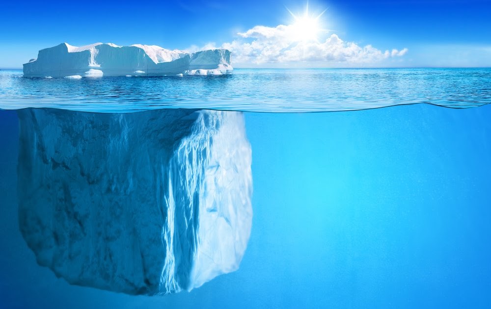 Comment ça se dit en français?: la partie immergée de l'iceberg