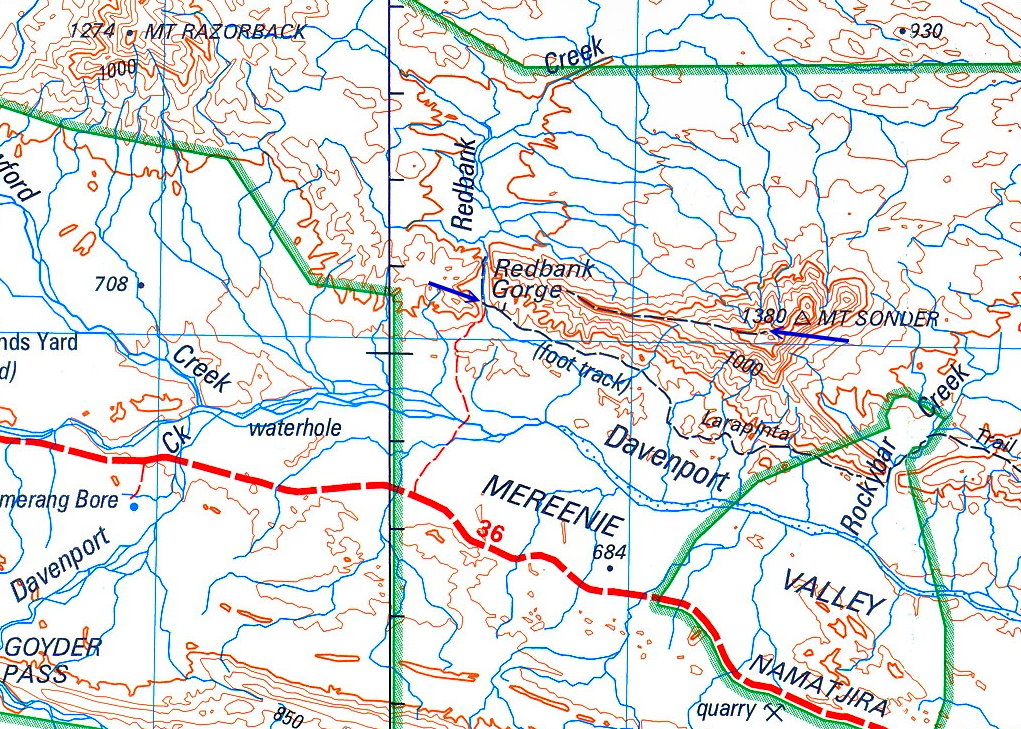 Mountains: Mt Sonder, NT, Australia