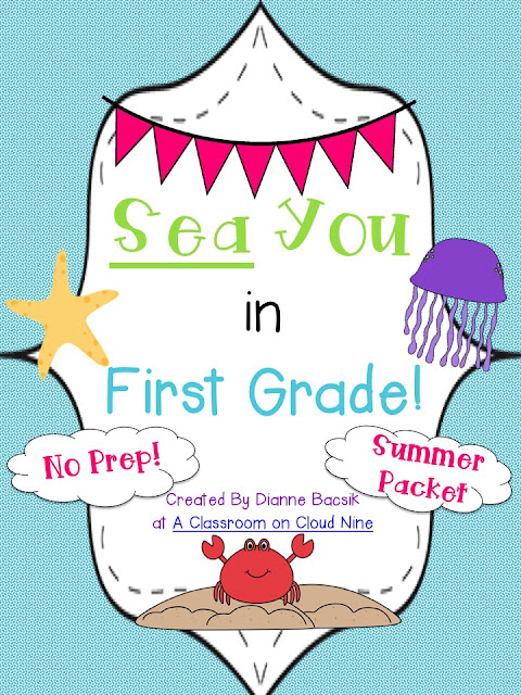 A Classroom On Cloud Nine: Sea You in First Grade!