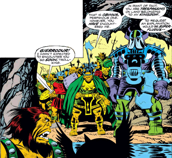 The Peerless Power of Comics!: Beware the Troll Supreme!