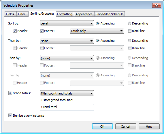 BIM Chapters: Space Program Development Directly in Revit
