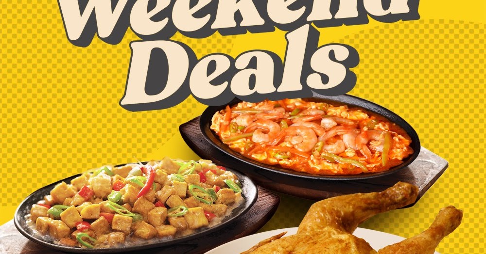 Manila Shopper: Max's Long Weekend & Payday Deals