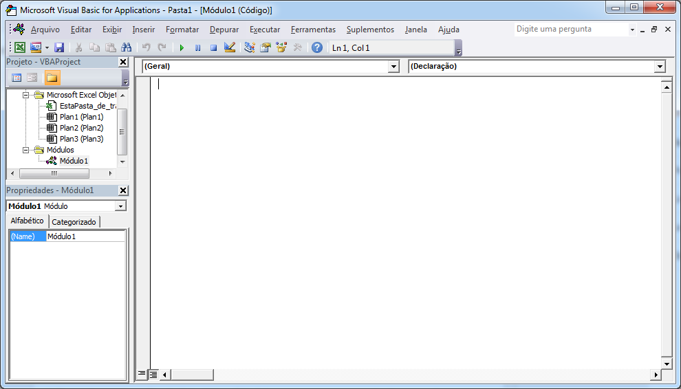 Guia Macro Excel: Básico de Macros - Criando uma Macro