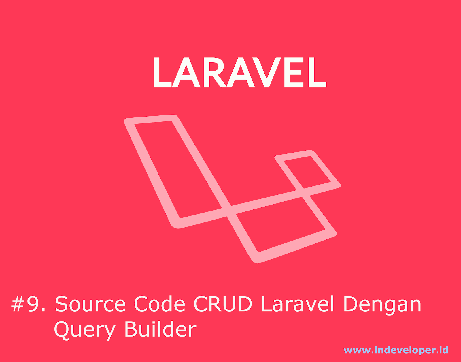 Source Code Crud Laravel Menggunakan Query Builder 9