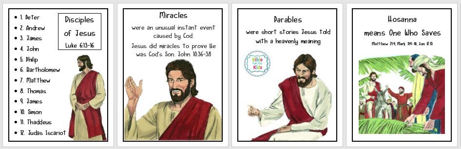 Jesus' Life | Bible Fun For Kids