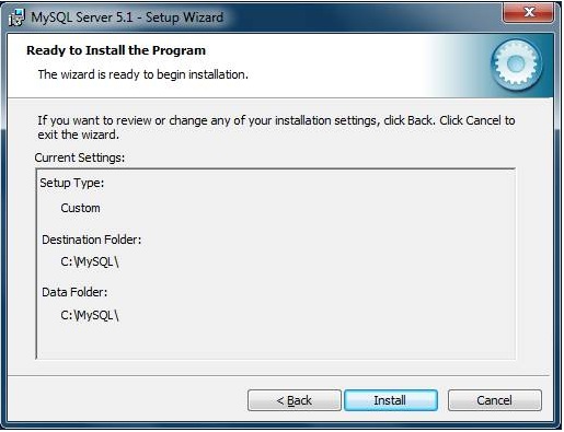 Base de Datos: PASOS PARA LA INSTALACION DE MySQL