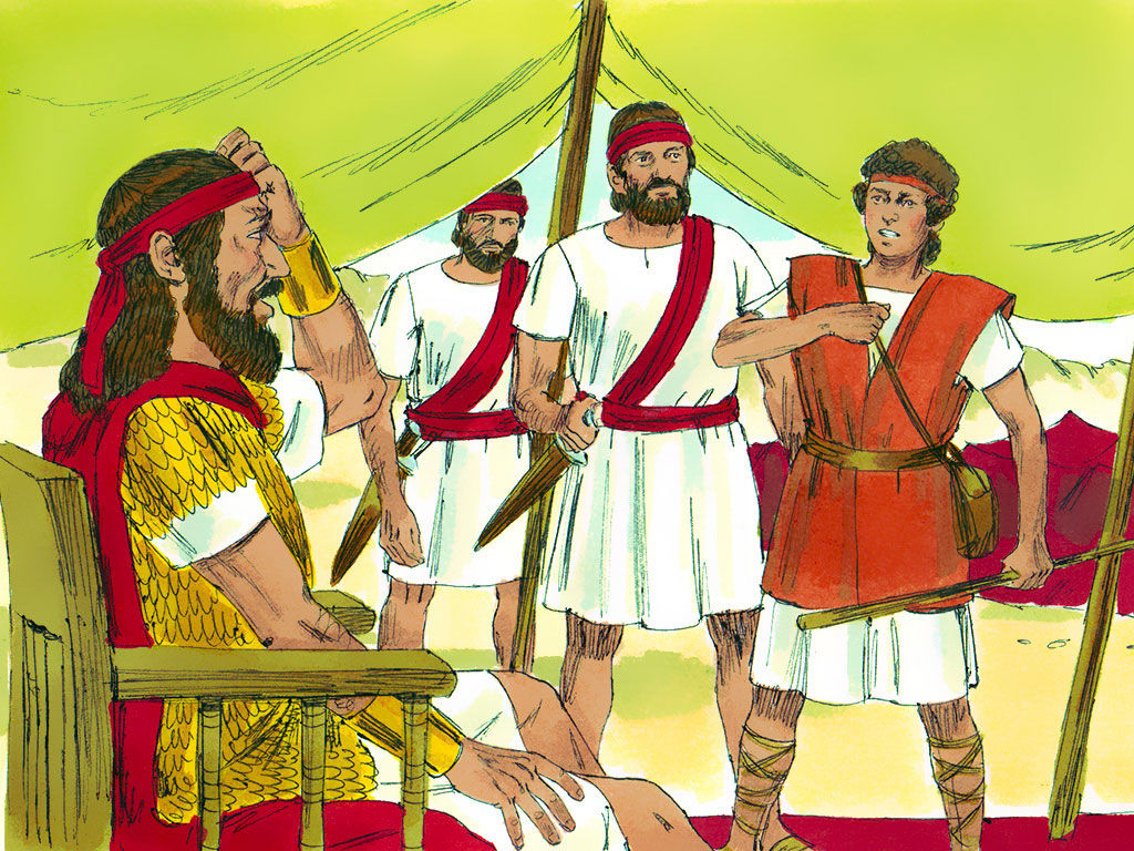 God Helped David Be Brave