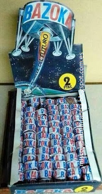 Mis cositas de la infancia.: Chicles Bazooka.