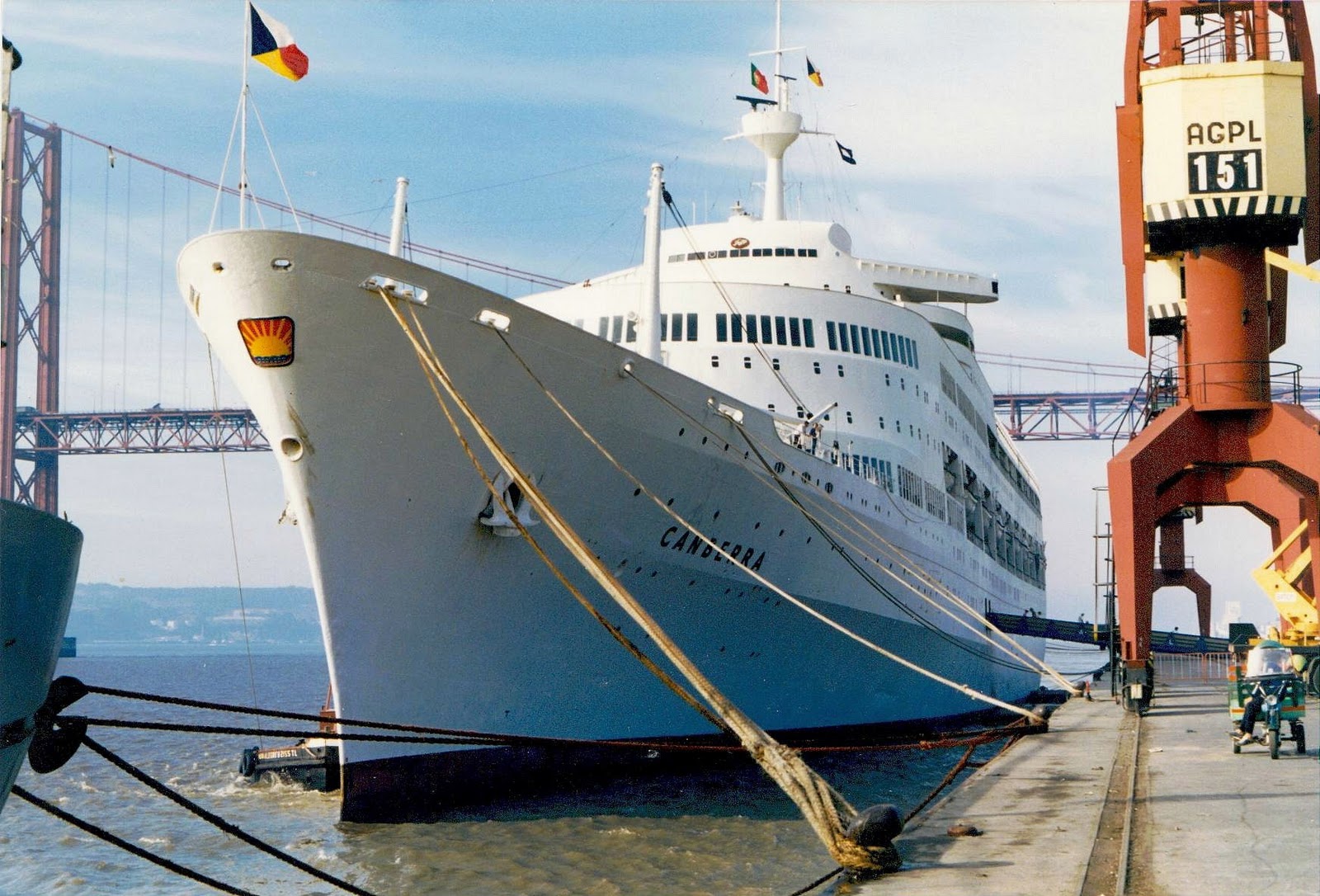 SS "CANBERRA", the Great White Whale