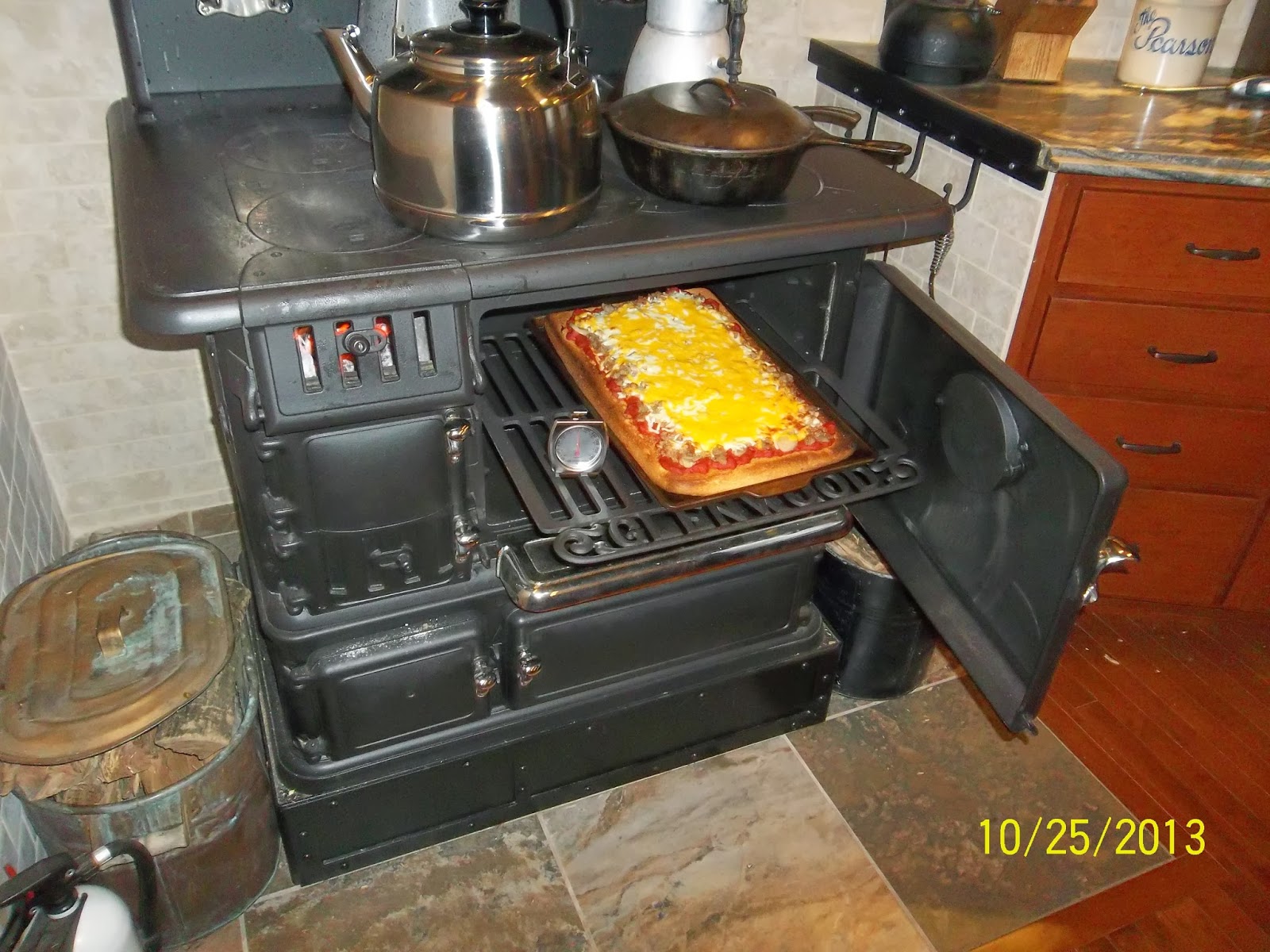 Life on Pearson Farm: First full week of cooking on the wood stove