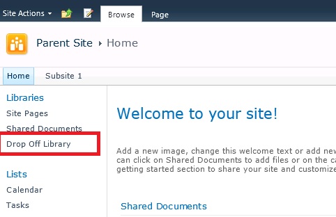 SharePoint Tips N Tricks 4 Newbie: Disabled Content Organizer - SharePoint 2010