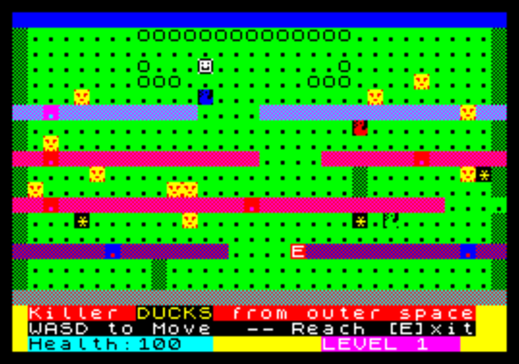 Indie Retro News: ZX Spectrum BASIC Jam - Game creation in Sinclair ...