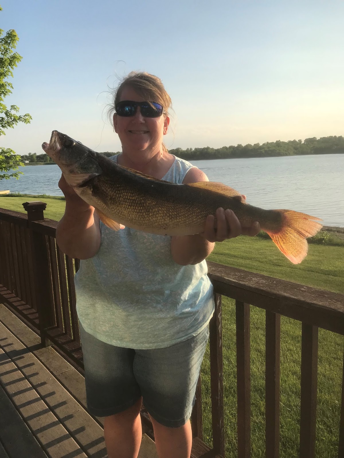 The Show Me Fly Guy: Big Walleye From Mozingo Lake