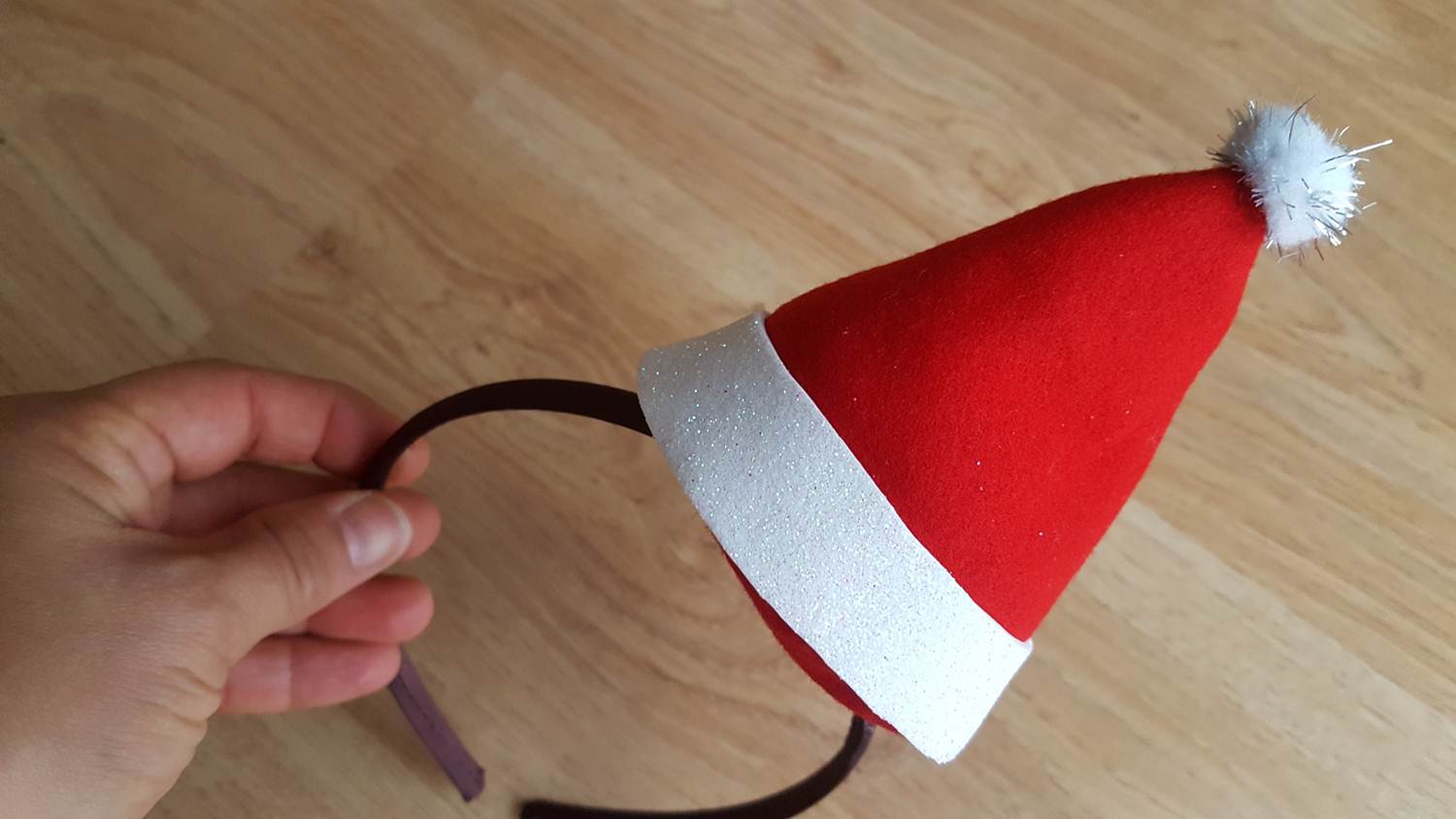 Santa Hat Headband - tutorial & pattern |Keeping it Real