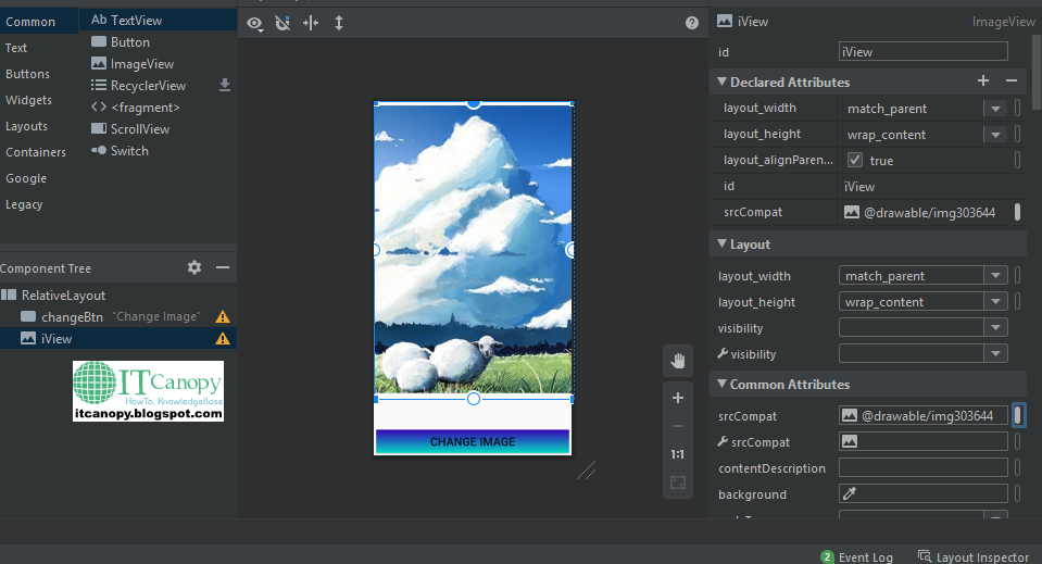 How to add an image to the "drawable" folder in Android Studio
