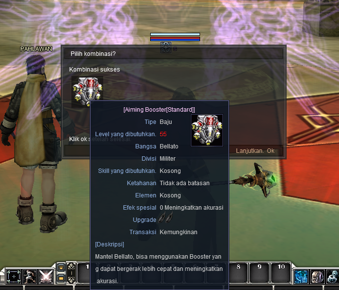 Cara Membuat Booster Aiming (Booster level 55)