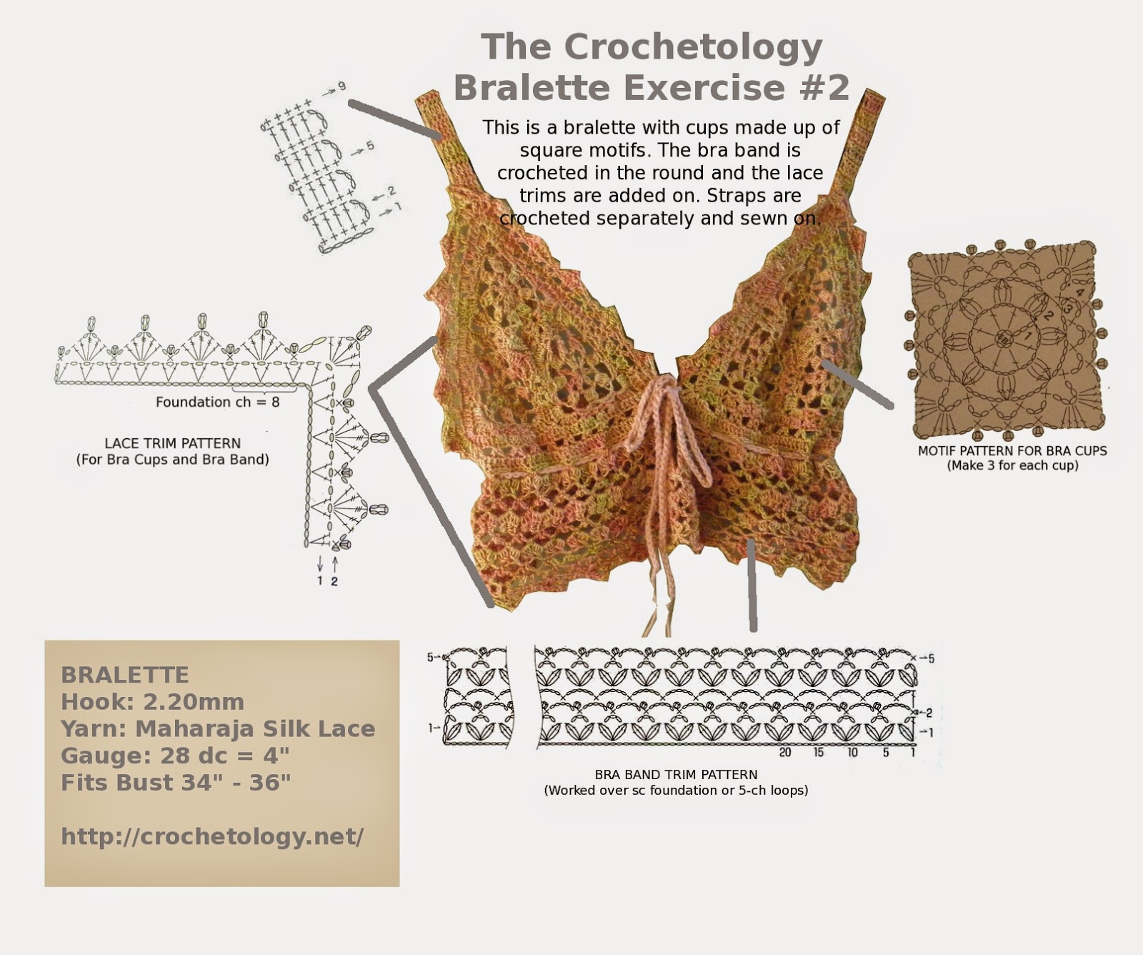 Crocheted Bralette No 2