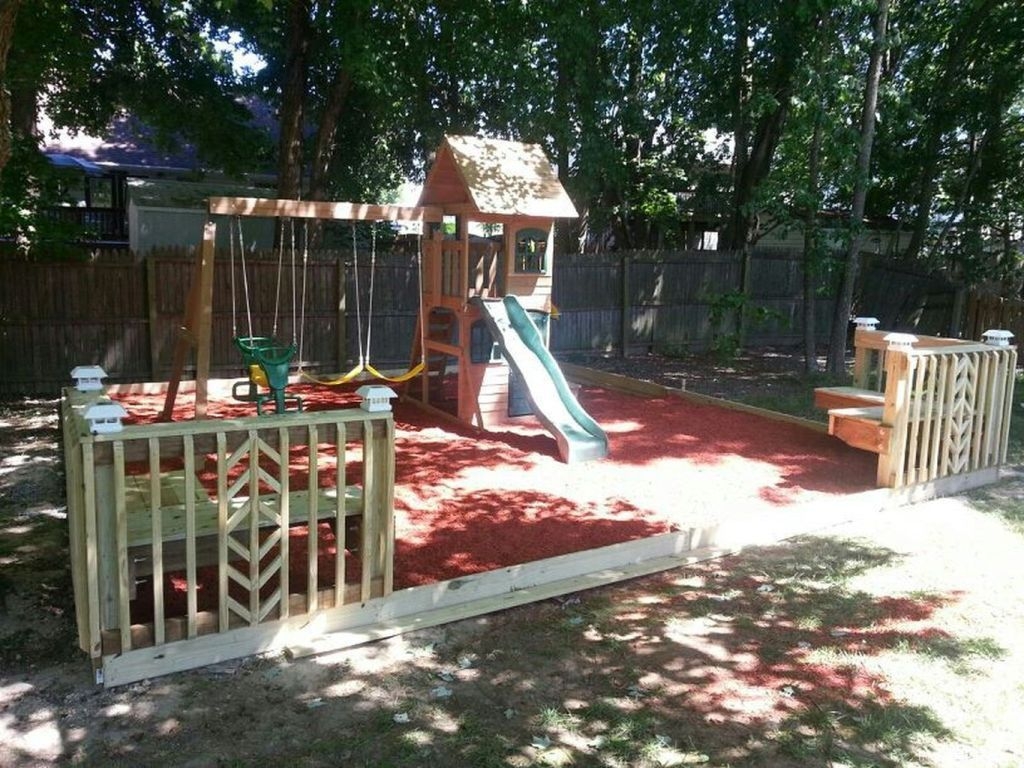 40 Incredible Backyard Playground Kids Design Ideas