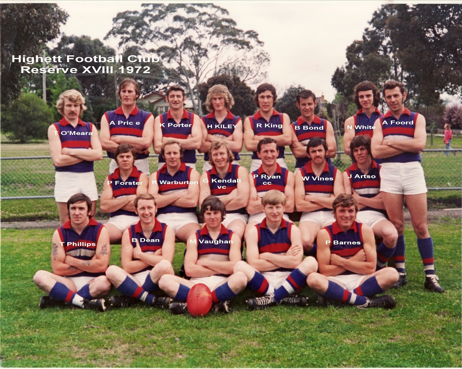 HIGHETT FOOTBALL CLUB HISTORICAL PHOTOS & MEMORABILIA