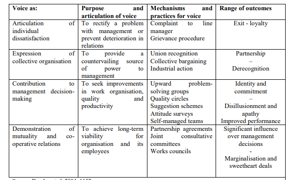 Importance of the Employee Voice in the Workplace