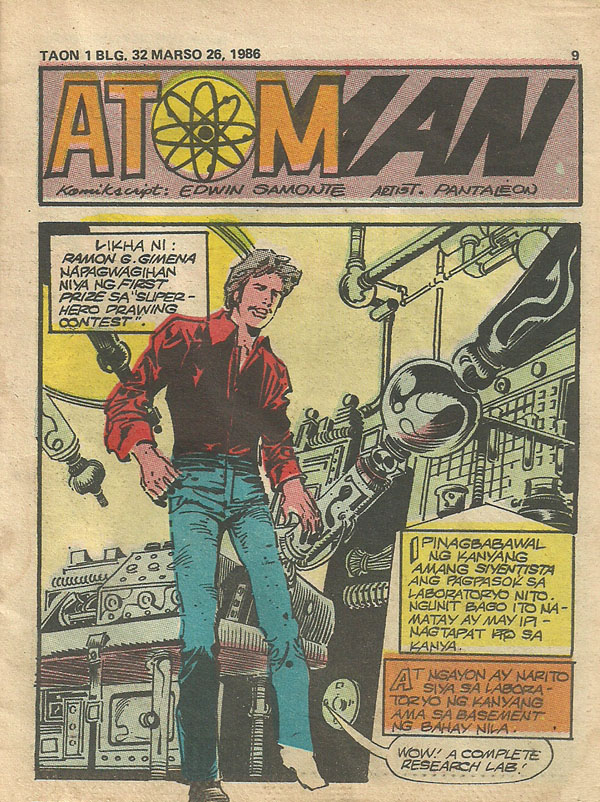 Pinoy Superheroes Universe: ATOM MAN