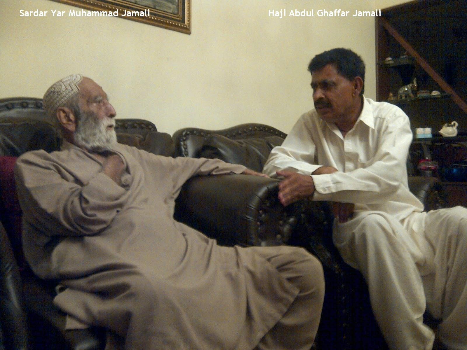 Sardar Yar Muhammad Khan Jamali: March 2014
