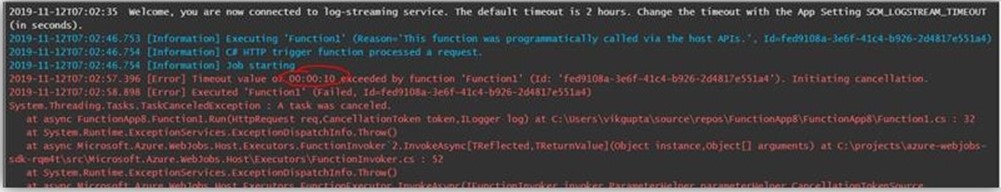 Welcome to Azure Functions and App Services Blog!: Azure Functions timeout Welcome to Azure Functions and App Services Blog!: Azure Functions timeout