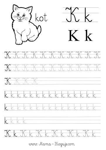 Wprowadzenie Litery K