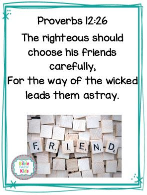 Friends | Bible Fun For Kids