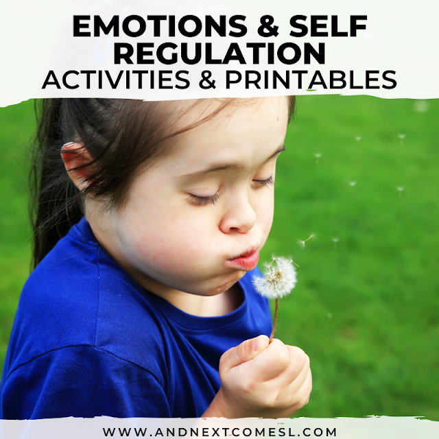 Emotional Self Regulation Activities & Printables for Kids | And Next ...