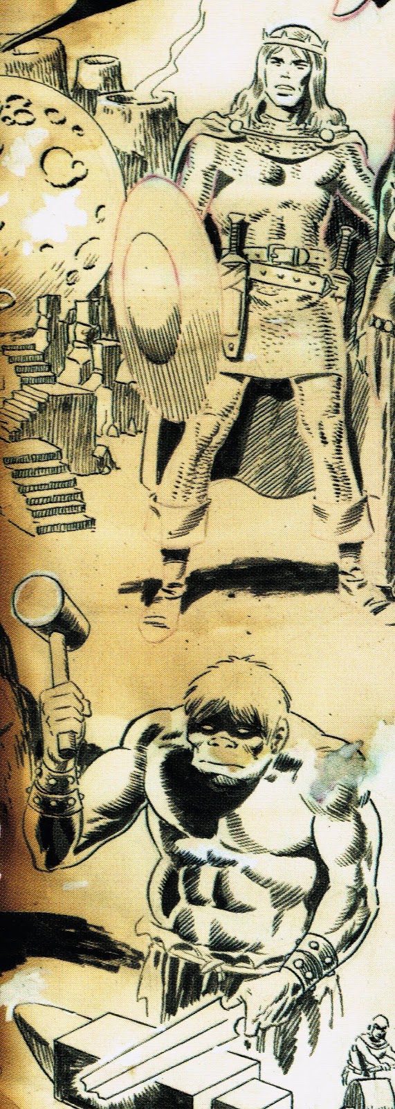 Cap'n's Comics: Sword Of The Wizard King by Wally Wood