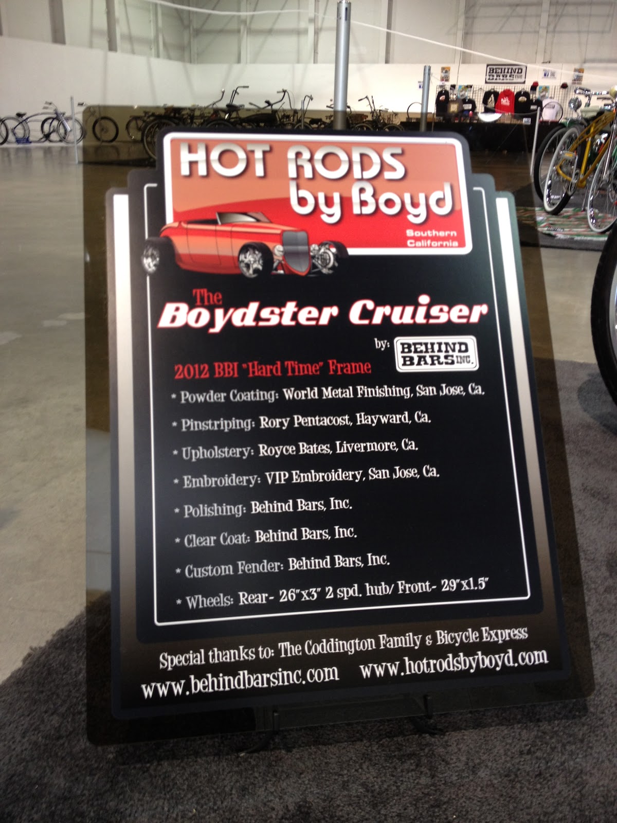 Behind Bars, Inc.: The Boydster Cruiser