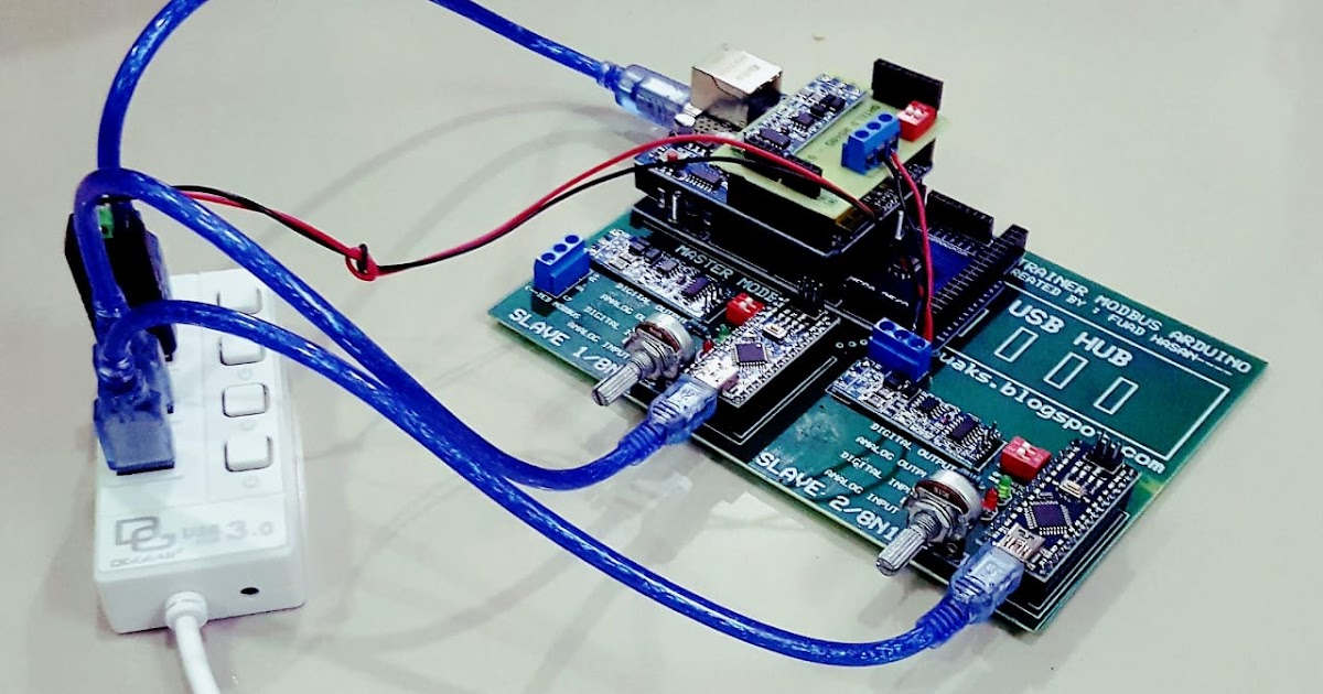 SIMOR Technology: modul trainer modbus arduino