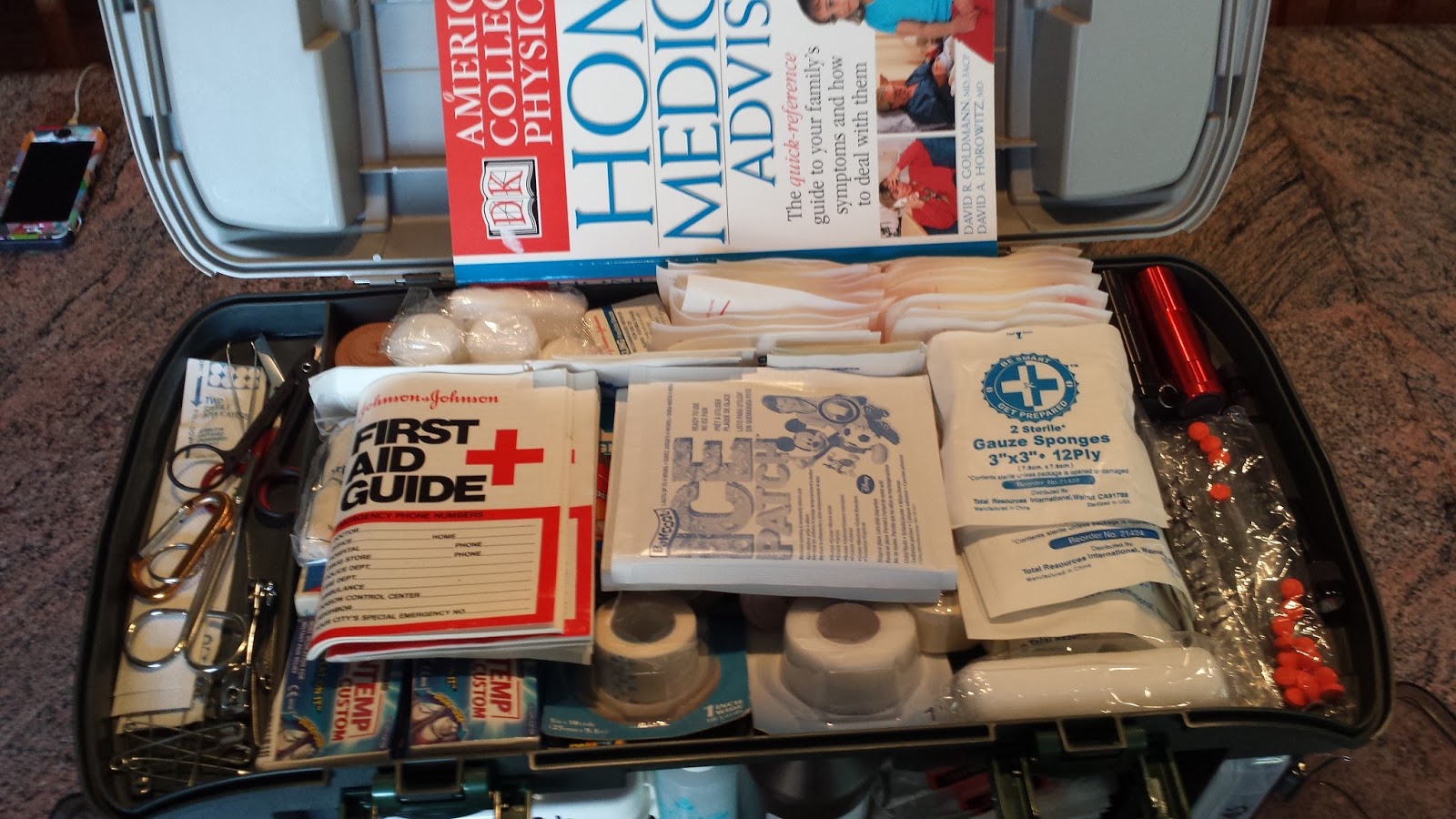 PREPARE TODAY: First Aid Inventory