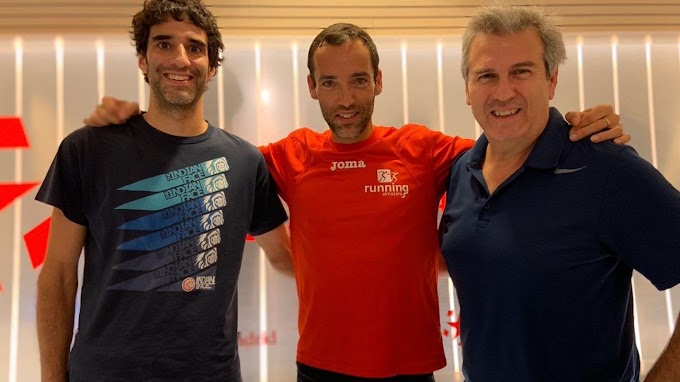 Chechu Lungarán en Tele Madrid " Correr me da vida"