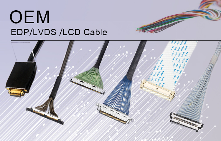 Customize IPEX LVDS CABLE,LCD LVDS CABLE,EDP CABLE
