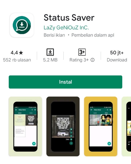 Cara Menyimpan Foto dan Video dari Status WhatsApp (WA) Orang Lain ... Cara Menyimpan Foto dan Video dari Status WhatsApp (WA) Orang Lain ...