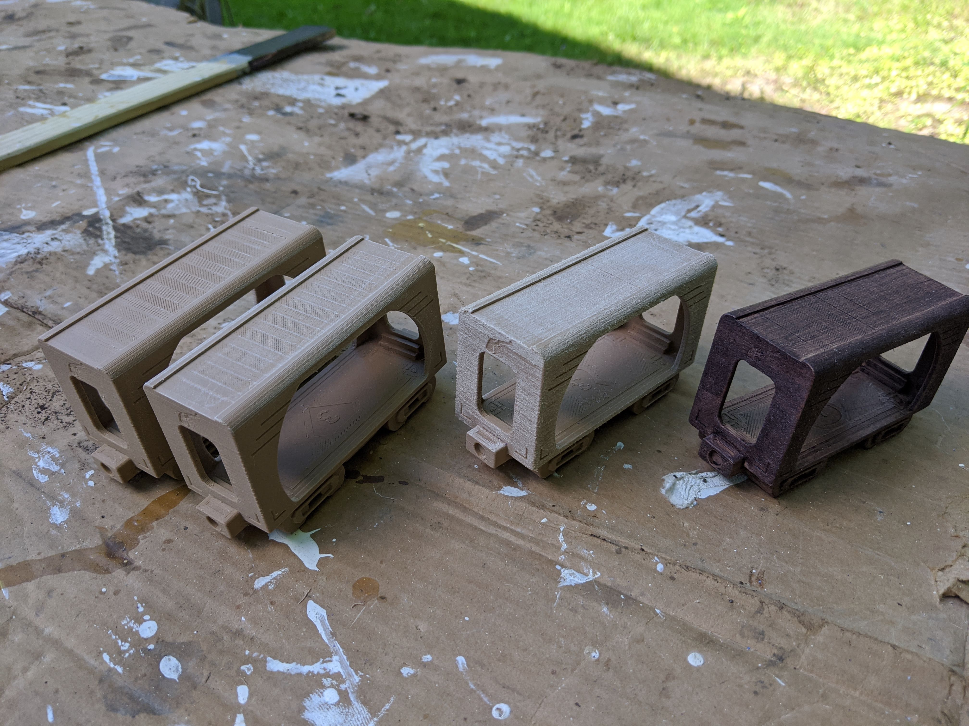 Experimenting with 3D Printing Wood PLA