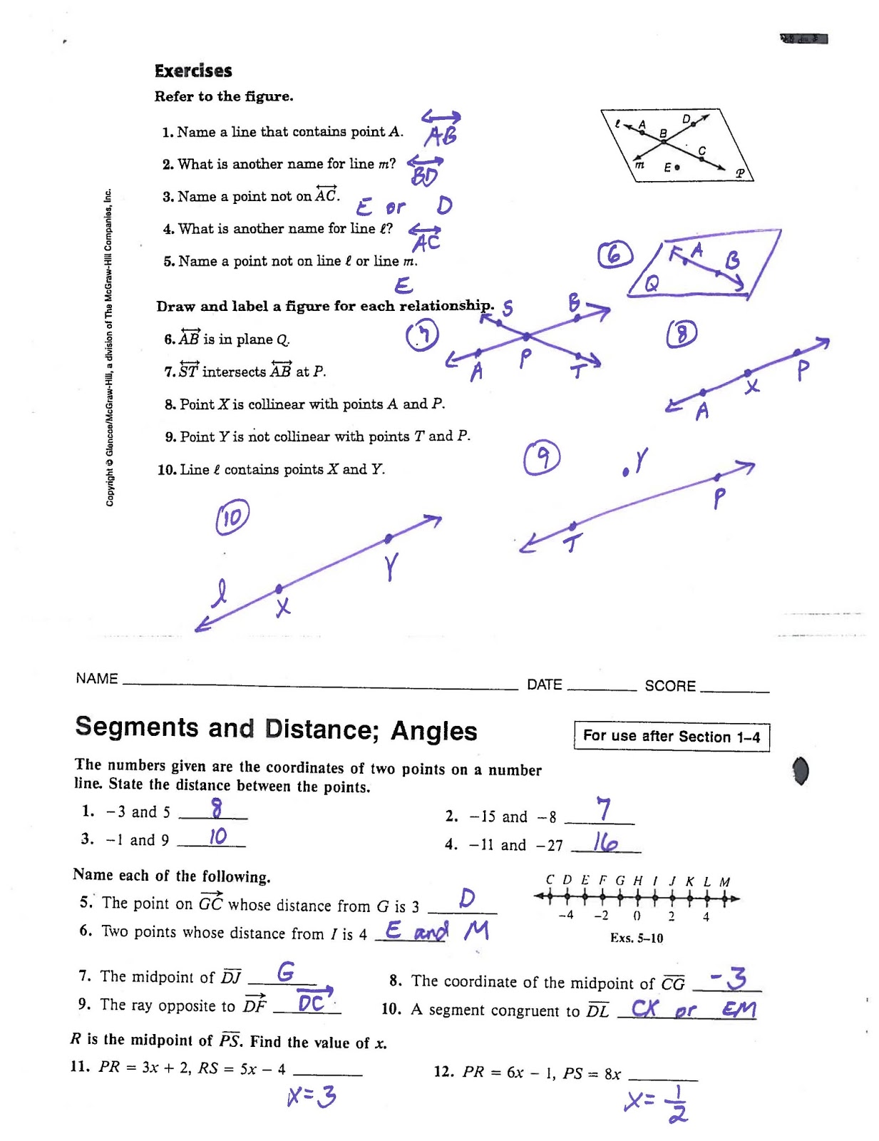 Mr. Landers Math Classes @ HHS: Honors Geometry; 9/6