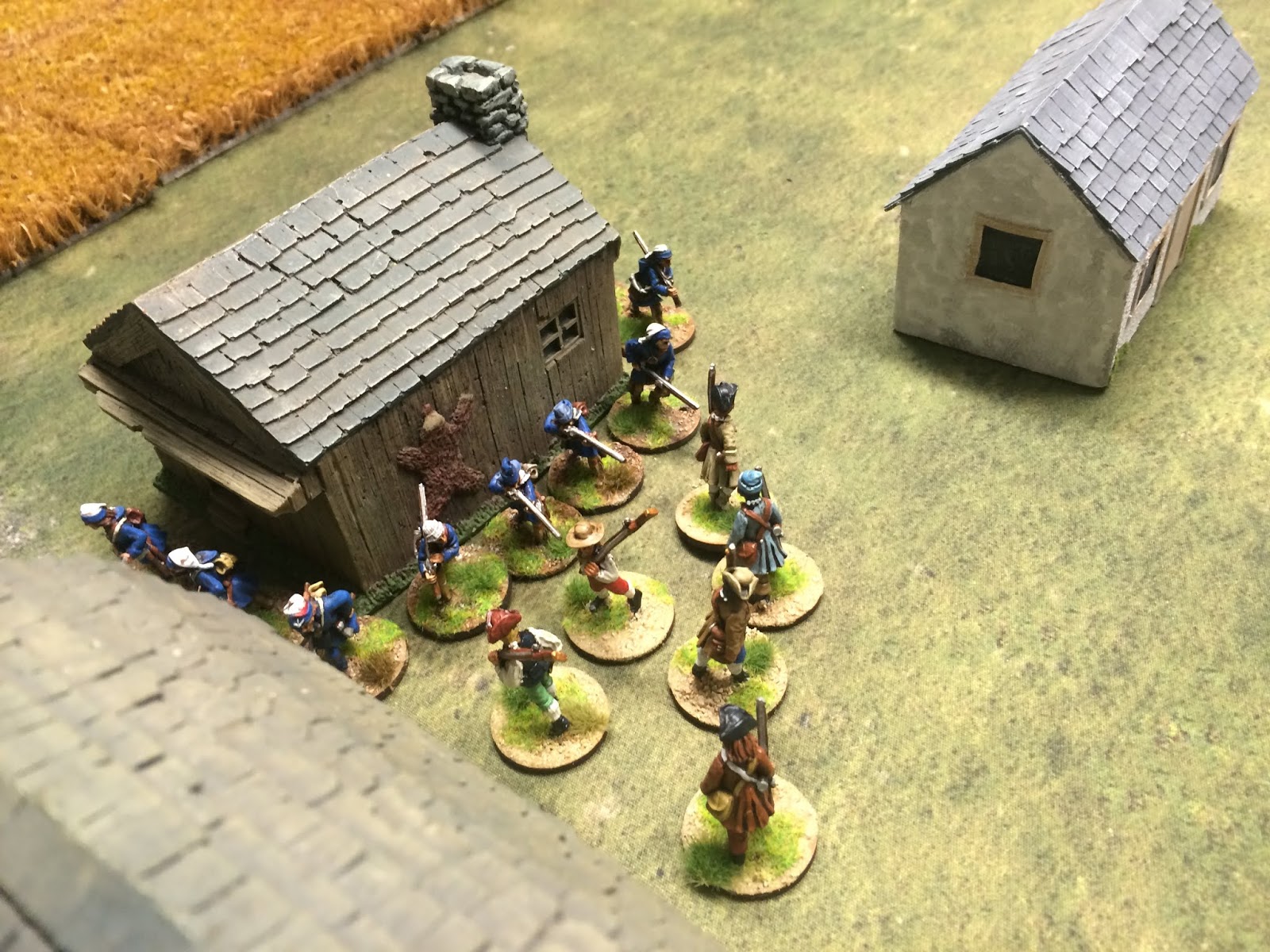 Cirencester wargames: Siege of Fort Willam Henry - week 2
