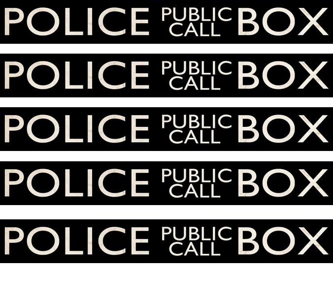 Police Public Call Box - Signage | DR. WHO...TARDIS | Pinterest